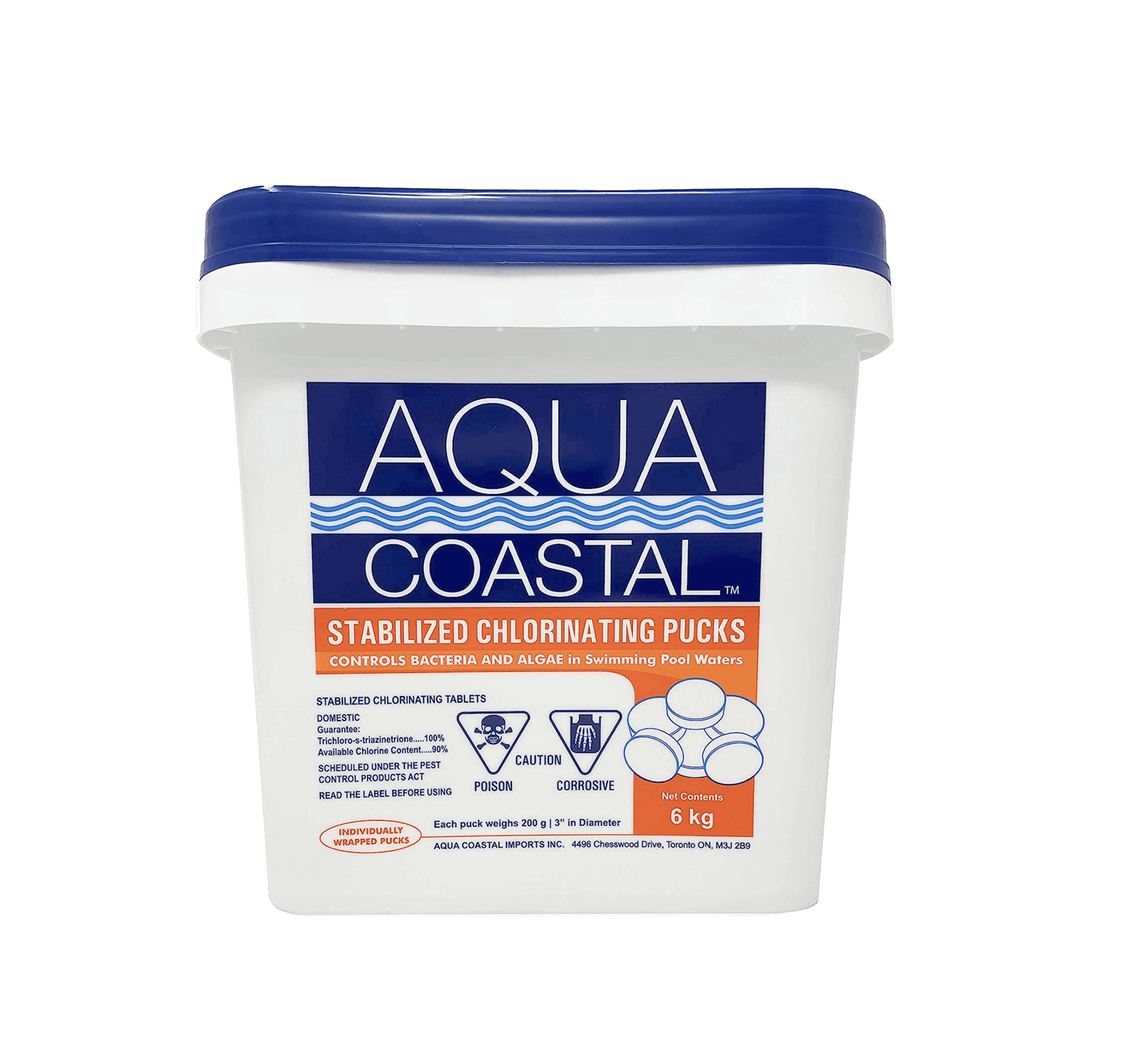 Chlorine Pucks 3" x 6KG - interpools – International Pool & Spa