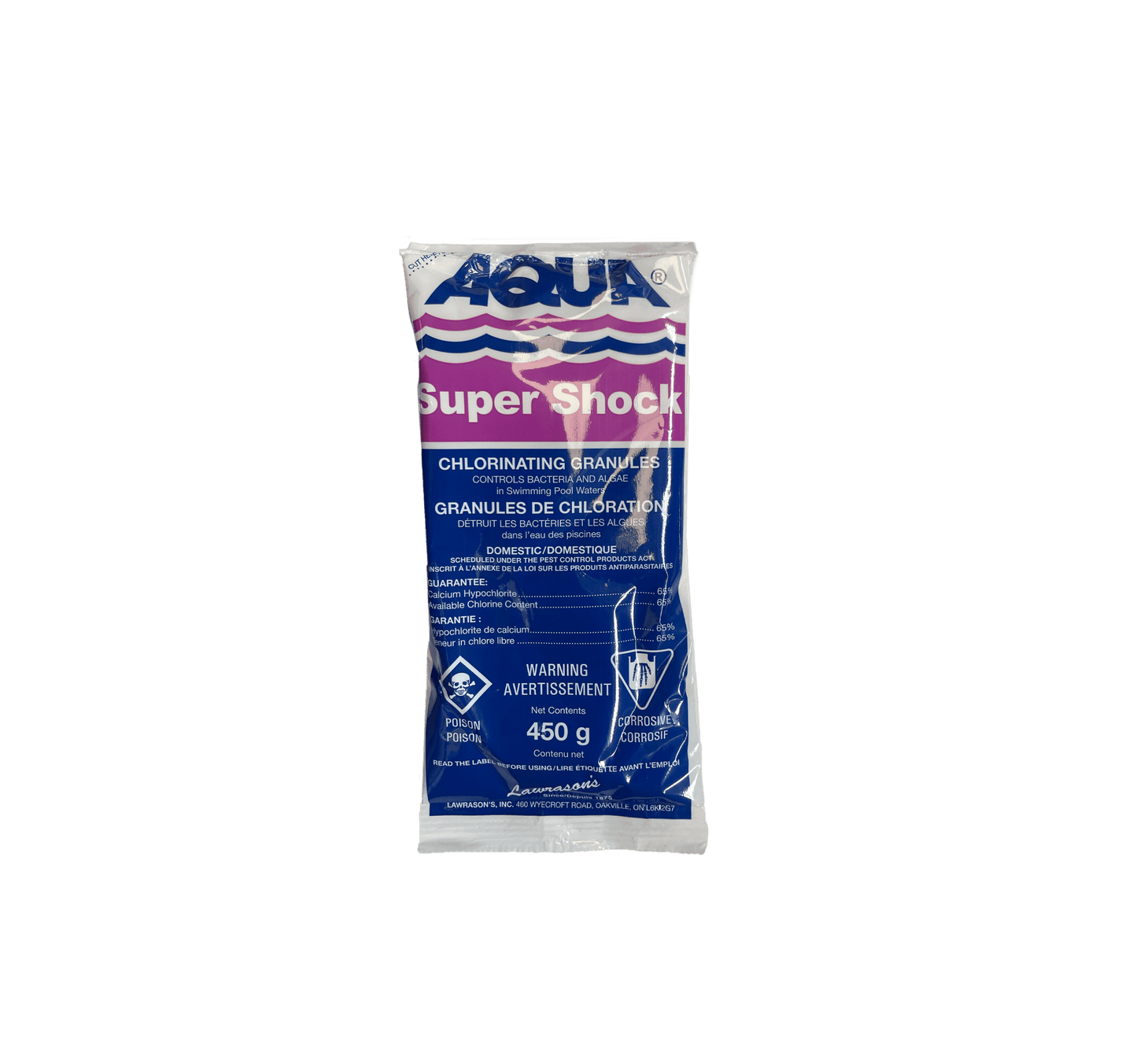 Granulated Chlorine Super Shock (450g) - interpools – International ...