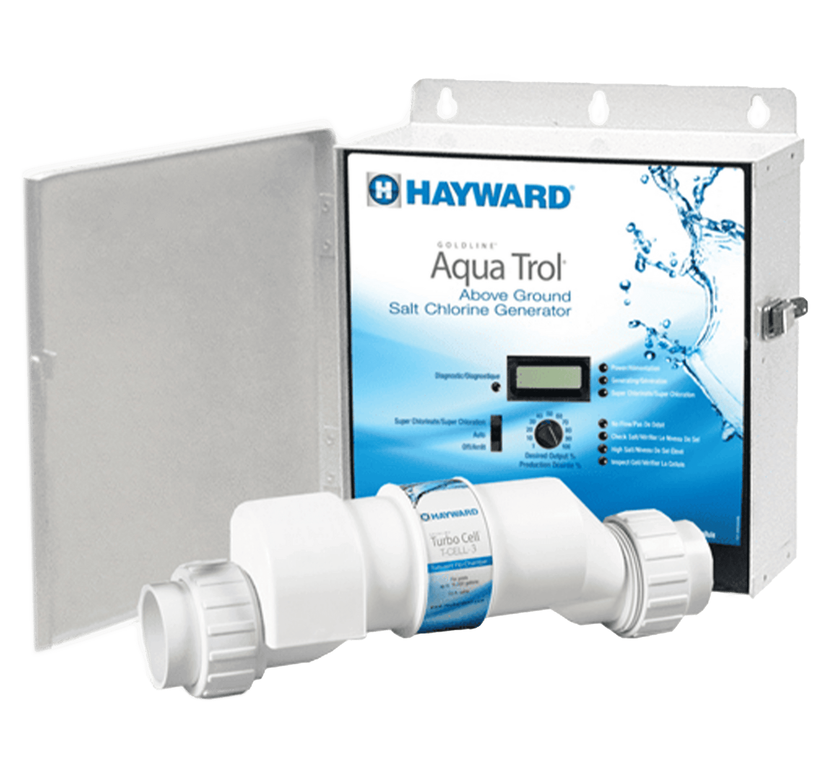 Hayward AquaTrol Salt Water System for Above Ground Pools - interpools ...